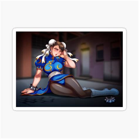 Chun Li Sticker For Sale By Wiraphong Redbubble