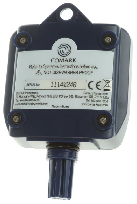 n2013 comark comark temperature and humidity data logger infrared