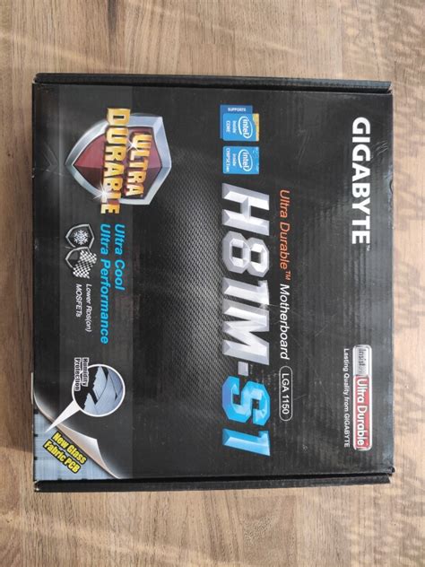 Pudełko płyta główna Gigabyte H81M-S1 | Szczecinek | Kup teraz na ...