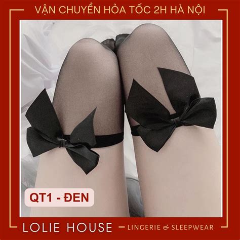 Mua Tất đùi Nữ Ren Lưới Trơn Phối đồ Sexy Vớ đùi Cosplay Tổng Hợp