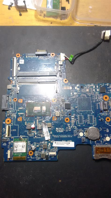 Notebook Hp 246 G5 Placa Dinerinl 6050a2822501 Mb A02 Não Liga Curto