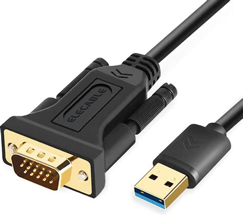 Usb To Vga Adapter Cable 6 5ft Compatible With Mac Os Windows 11 10 8 7