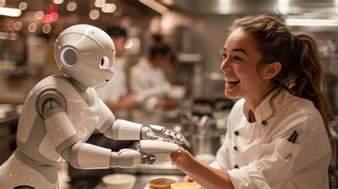Free Robot Serving Chef Image Download At Stockcake