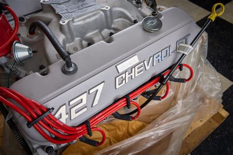 Theres A Rare “anniversary Edition” Chevrolet 427 Crate Engine For Sale