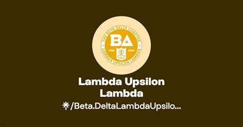 Lambda Upsilon Lambda Instagram Linktree