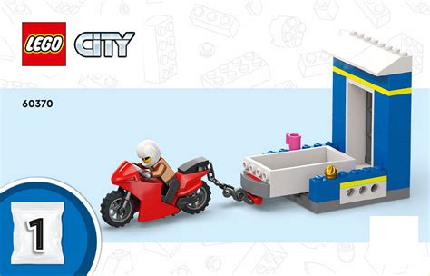 Manual De Uso Lego Set 60370 City Persecución En La Comisaría De Policía