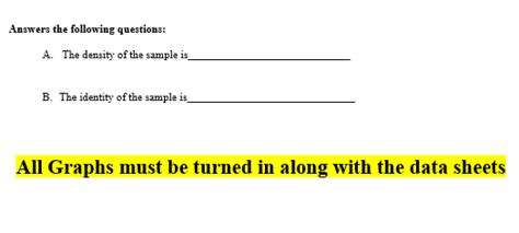 solved lab 2 graphing data in the chemistry laboratory the