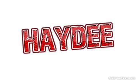 Haydee Logo Free Name Design Tool From Flaming Text