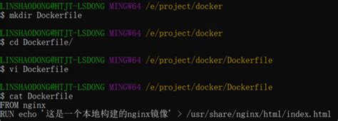Dockerfile Nginx
