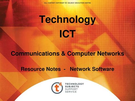 Communications Computer Networks Resource Notes Network Software