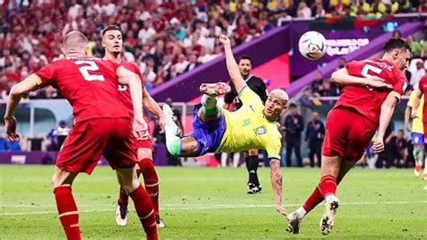 GOLS DO BRASIL HOJE reveja os gols de Richarlison contra a Sérvia