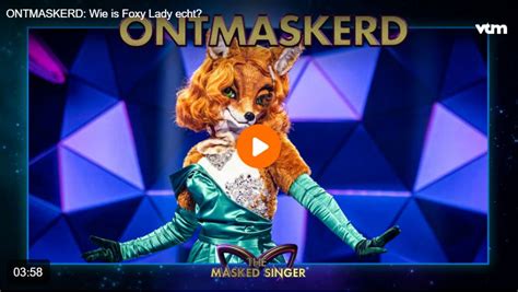 Wolf Snuffelde Iets Te Goed Foxy Lady Wordt Ontmaskerd In The Masked