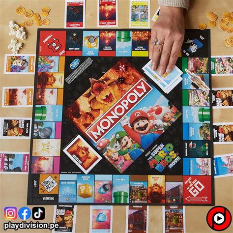 Monopoly The Super Mario Bros Movie Play División