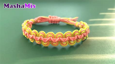 Браслет своими руками из вощеного шнура | DIY bracelet made of waxed ...