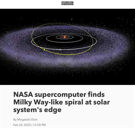 Nasa Supercomputer Reveals Spiral Structure At The Edge Of The Solar