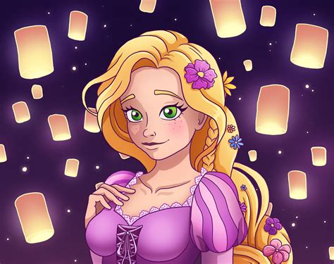 Rapunzel Fan Art R Disney