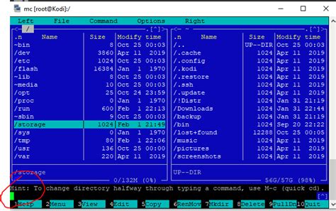 Midnight Commander Subshell Doesn T Work General Support LibreELEC Forum