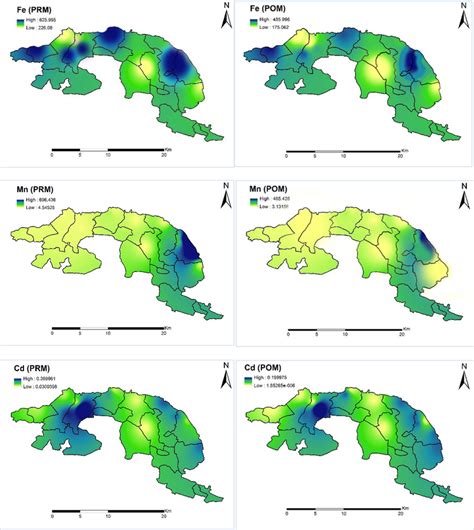 Spatial Variation Of Heavy Metal Concentration In The Minewater Of Jcf