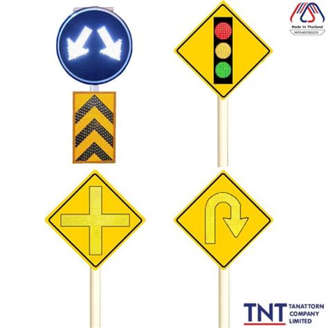 ป้ายไฟกระพริบ เตือนรถสวนทาง พลังงานแสงอาทิตย์ ติดตั้งสะดวก