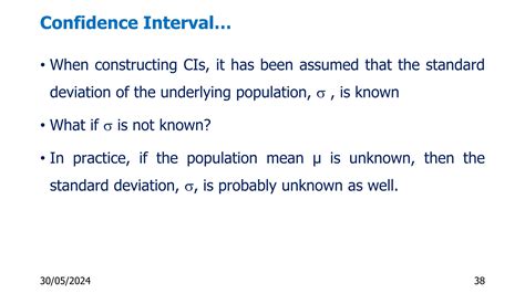 Statistical Estimation And Sample Size Determination Ppt