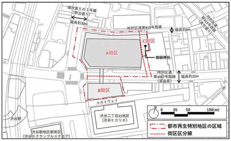 渋谷ヒカリエ北側に、地上33階の宮益坂地区再開発 東京再開発ニュース