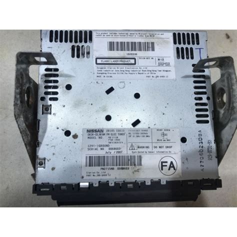 28185EB610 Магнитола Nissan Pathfinder R51 | Купить в Интернет-магазине ...