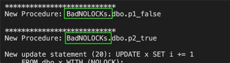 Finding Problematic SQL NOLOCK Patterns For UPDATE And DELETE