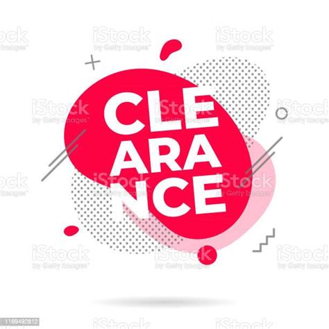 現代液體抽象 Clearance 文本平面風格設計流體阿米巴顏色向量插圖橫幅或傳單 Leflet 圖示標誌向量圖形及更多俯拍圖片 Istock