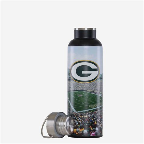 Green Bay Packers Home Field Hydration 25 Oz Bottle Foco