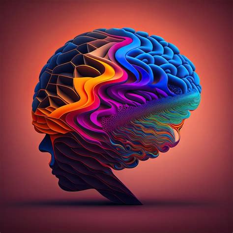 Premium Ai Image Abstract Brain