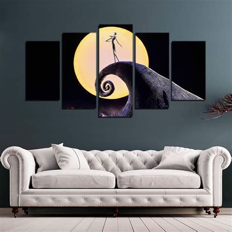 The Nightmare Before Christmas Canvas Set Christmas Canvas Canvas