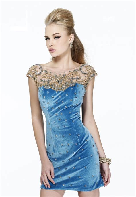 Стильные и оригинальные свадебные платья из бархата | Sherri hill short ...