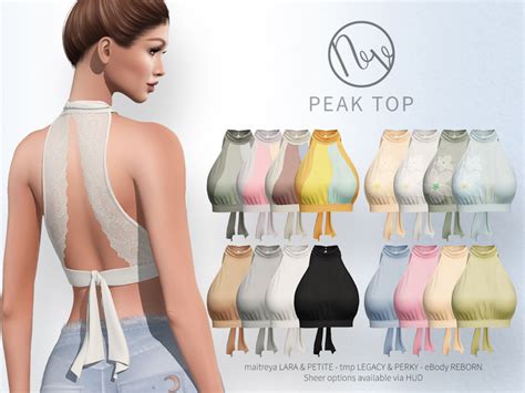 Second Life Marketplace Neve Top Peak Fatpack