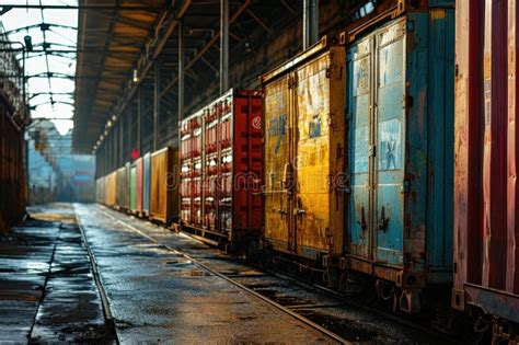 The Dynamic World Of Cargo Transportation Stock Image Image Of Vessels Transshipment 302482311