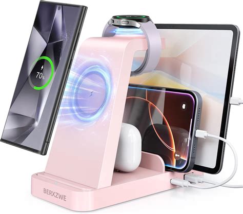 Amazon Com Wireless Charger For Samsung In Wireless Charging Station For Samsung Galaxy