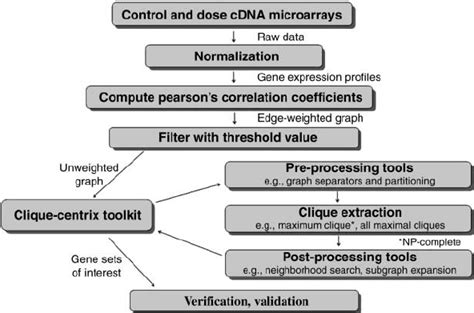 Clique Extraction For Control And Low Dose Ir Data Download Scientific Diagram