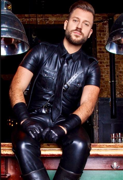 Just a Leather addicted Guy From Germany | Leather jacket men, Leather ...