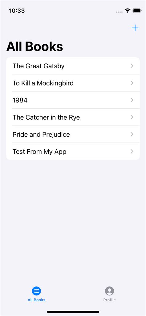 Github Bdsachbookcrud App Ios App Build With Swiftui