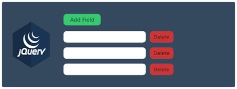 Agregar Más Campos Jquery Con Botón Quitar Baulphp