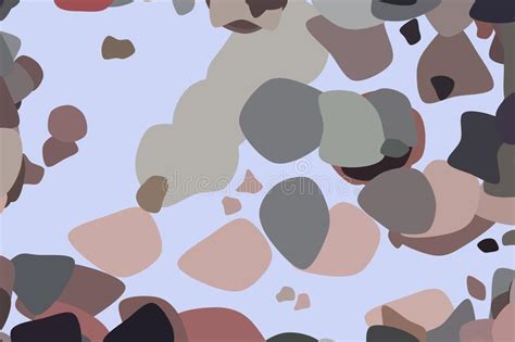 Color Abstract Random Rounded Shapes Geometric Pattern Generative Art Background Style Surface