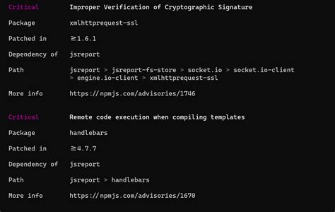 Security Issues · Issue 810 · Jsreportjsreport · Github