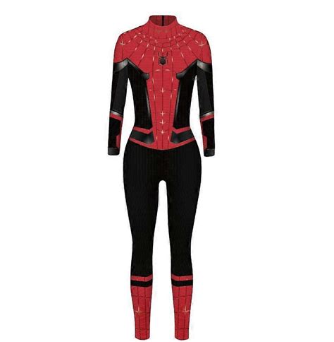 Spiderman Cosplay Woman Sexy Zentai Suit Spandex Bodysuit Superhero