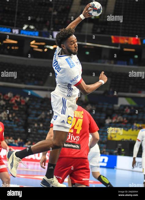 Benoit Kounkoud France Against Montenegro Ehf Euro 2022 Main Round