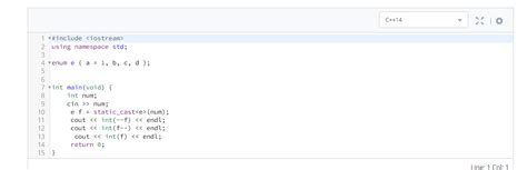 Solved Enum With Prefix Postfix Overload O Locked Problem