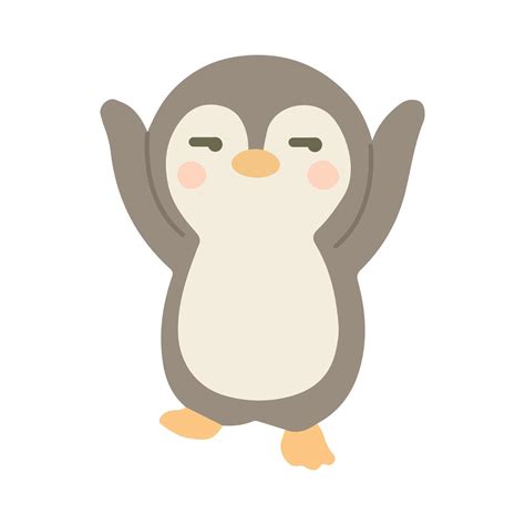 Happy Dancing Penguin Clipart Design 65845890 Vector Art At Vecteezy