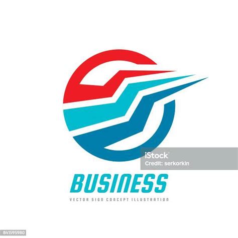 業務翼向量商業標誌範本概念插畫運輸抽象符號設計項目向量圖形及更多互聯網圖片 互聯網 俄羅斯 創作性 Istock