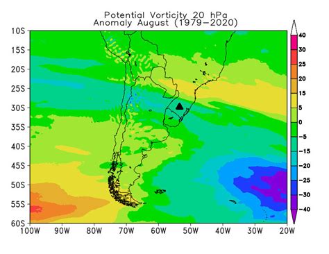 Monthly Anomaly Abcd Of Potential Vorticity At 20 Hpa Of Potential