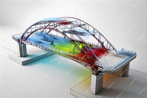 Bridge Structures Response To Various Loads With Finite Element Analysis Fea And Stress Mapping