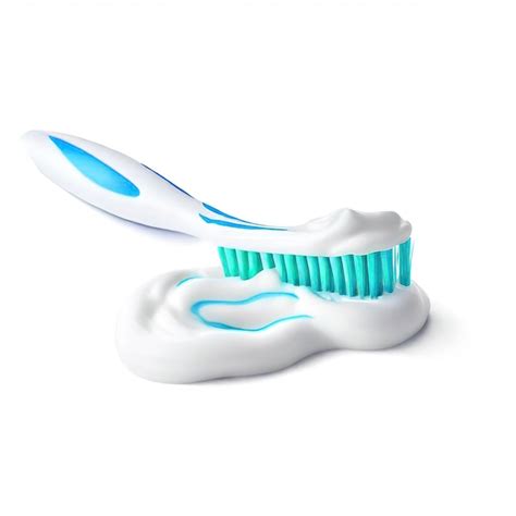 Premium Ai Image Toothpaste Toothbrush Isolated On White Background