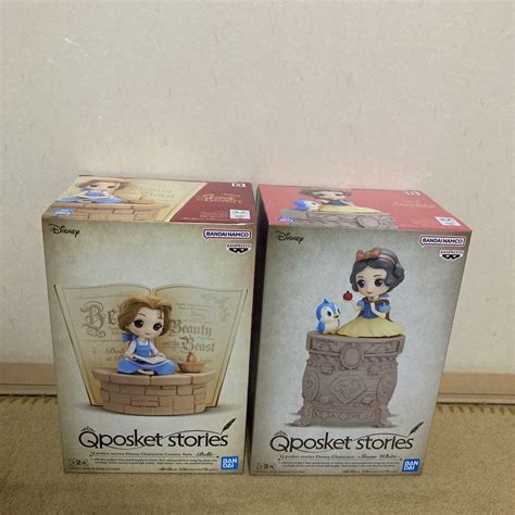 ディズニー Qposket フィギュア スノー白雪姫 ベル Bカラー2体セット メルカリ
